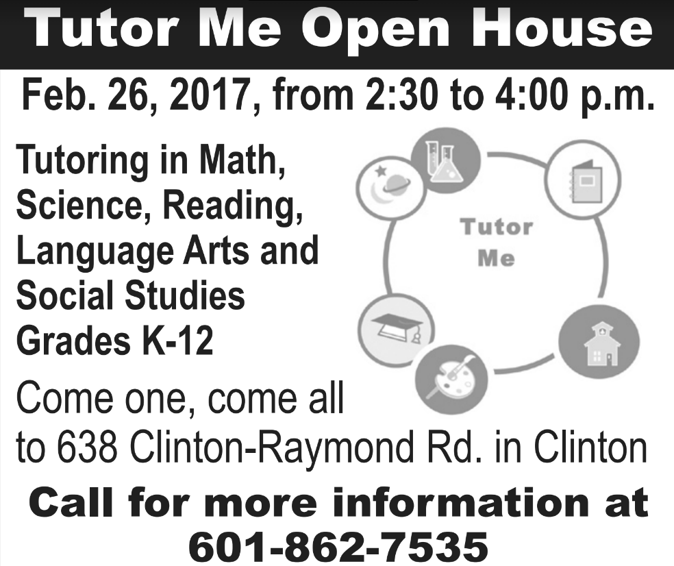 Tutor Me Open House: Tutoring for Grades K-12 - The Clinton Courier