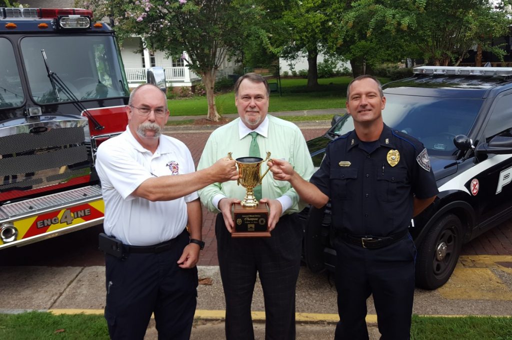 City of Clinton Battle of the Badges Blood Drive - The Clinton Courier