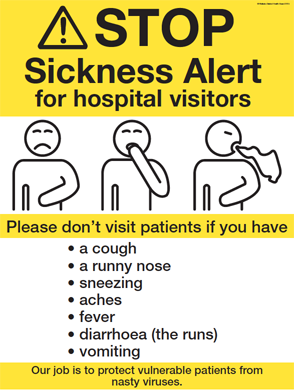 Hospital patients at extra risk when friends, family who are ill pay ...
