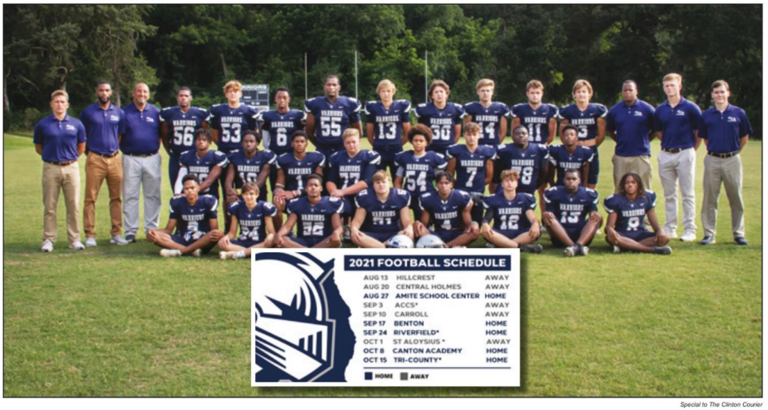 CCA varsity football team prepares to kick off season - The Clinton Courier