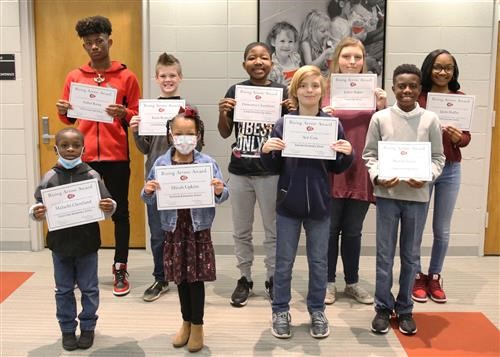 Rising Arrows recognized for second nine weeks - The Clinton Courier