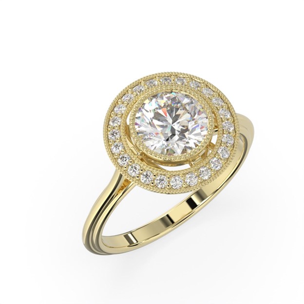 Low Profile Engagement Rings - The Clinton Courier
