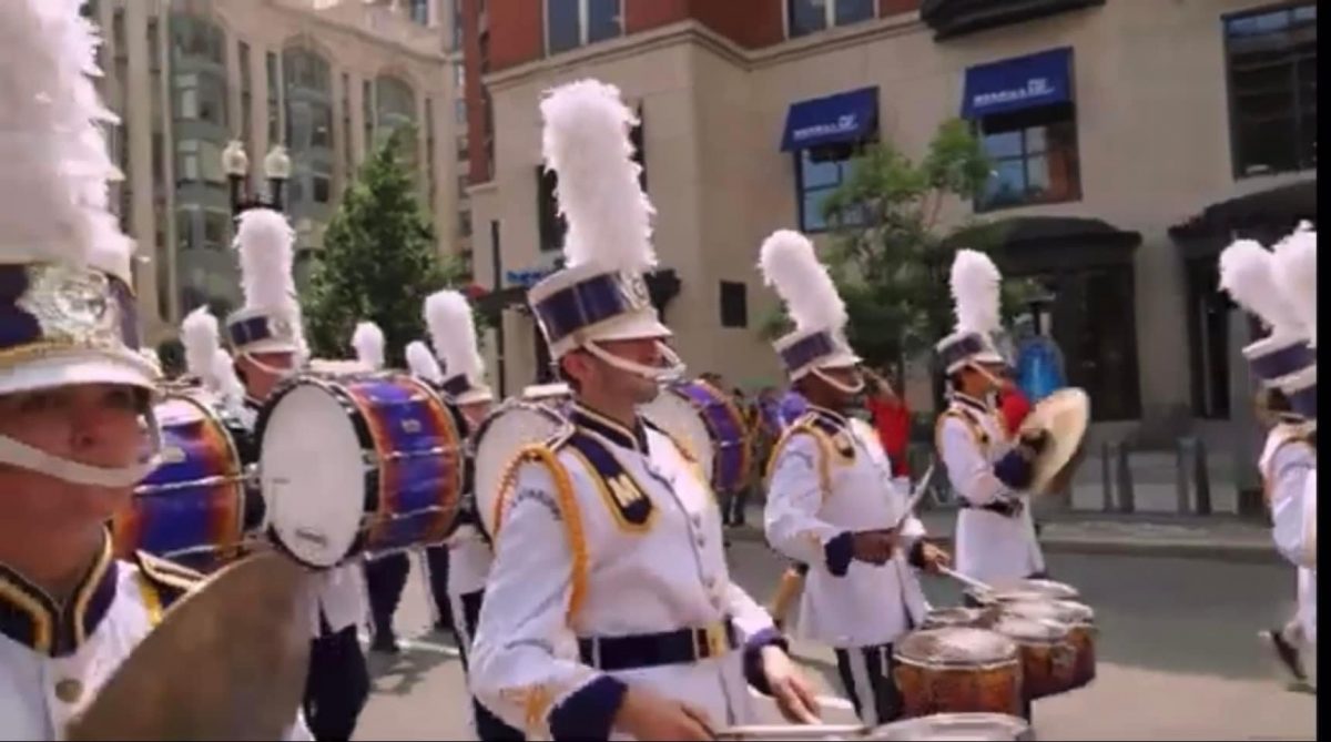 CHS drummer marches in D.C., Boston parades with Lions Band - The ...