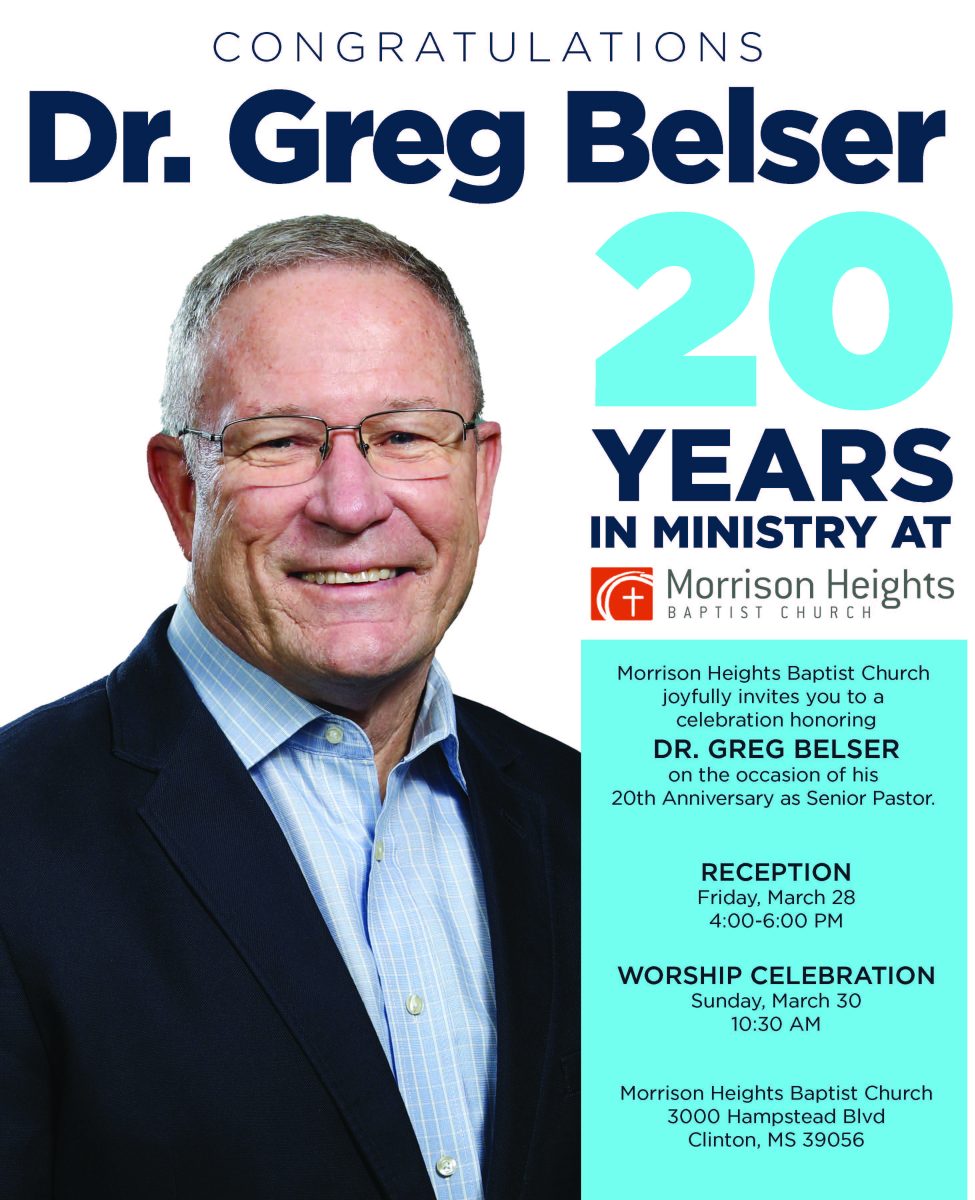 Morrison Heights Baptist Church to recognize service of Dr. Greg Belser ...