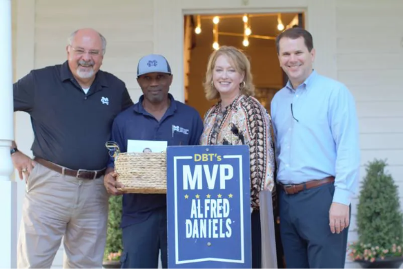 Set-up man: Campus Operations foreman receives DBT’s MVP Award at ...