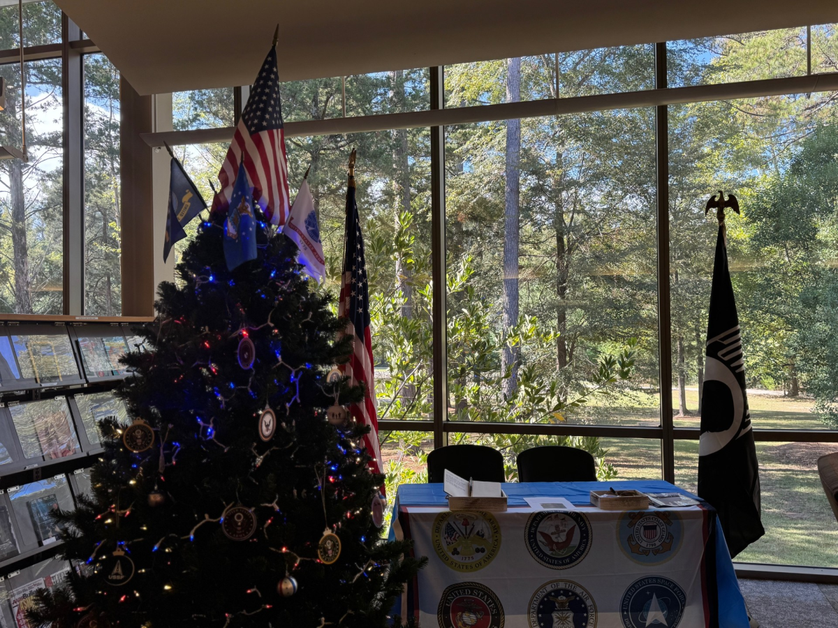 Quisenberry Library honors Veterans with Tribute Tree display - The ...